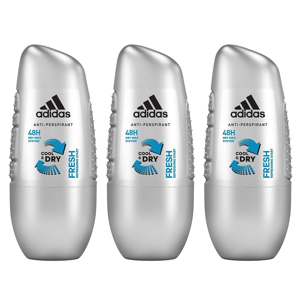 Adidas Fresh Cool & Dry Roll-on Deodorant For Him - Beirut Free Zone