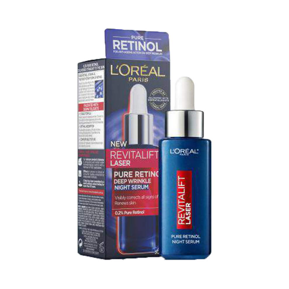 L'oreal Revitalift Laser Pure Retinol Night Serum - Beirut Free Zone