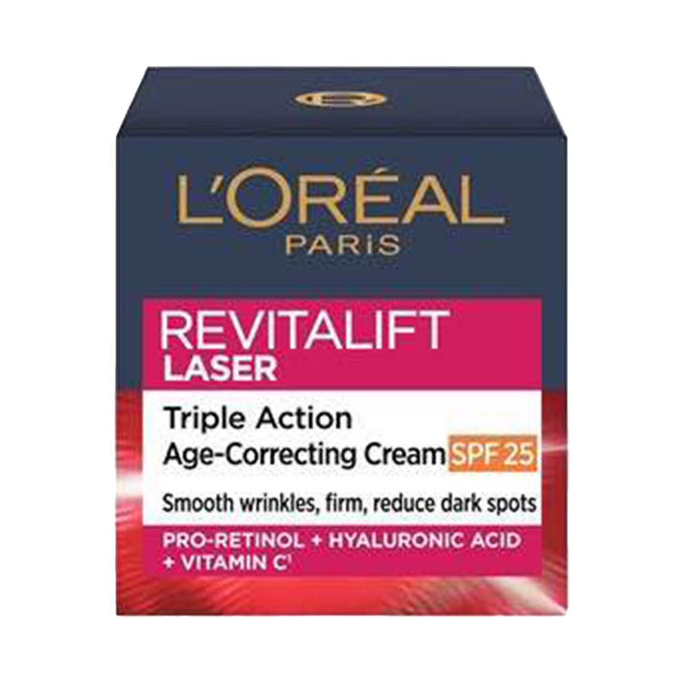 L'oreal Revitalift Laser Triple Action Anti-ageing Spf 25 Cream - Beirut Free Zone